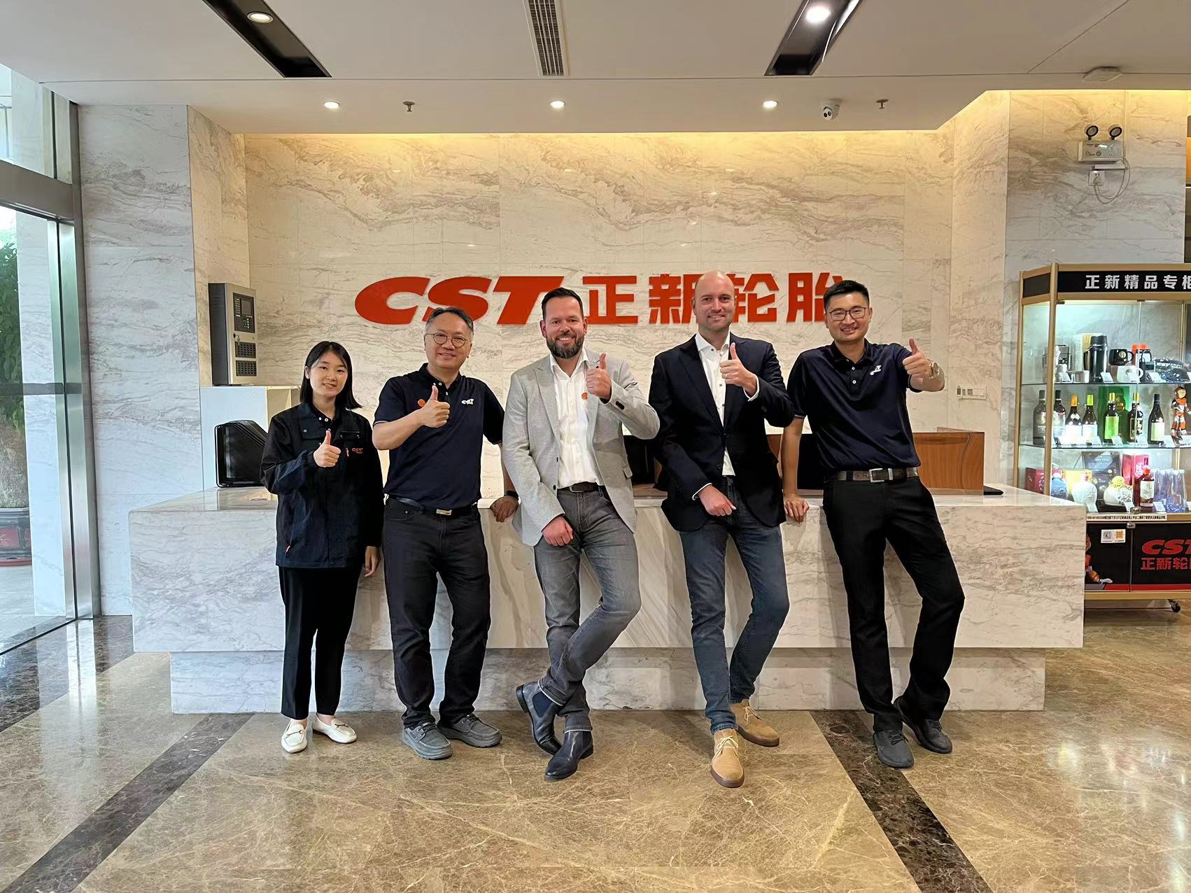 European Tires Distributor B.V. (ETD) Visits CST Tires Headquarters in ...